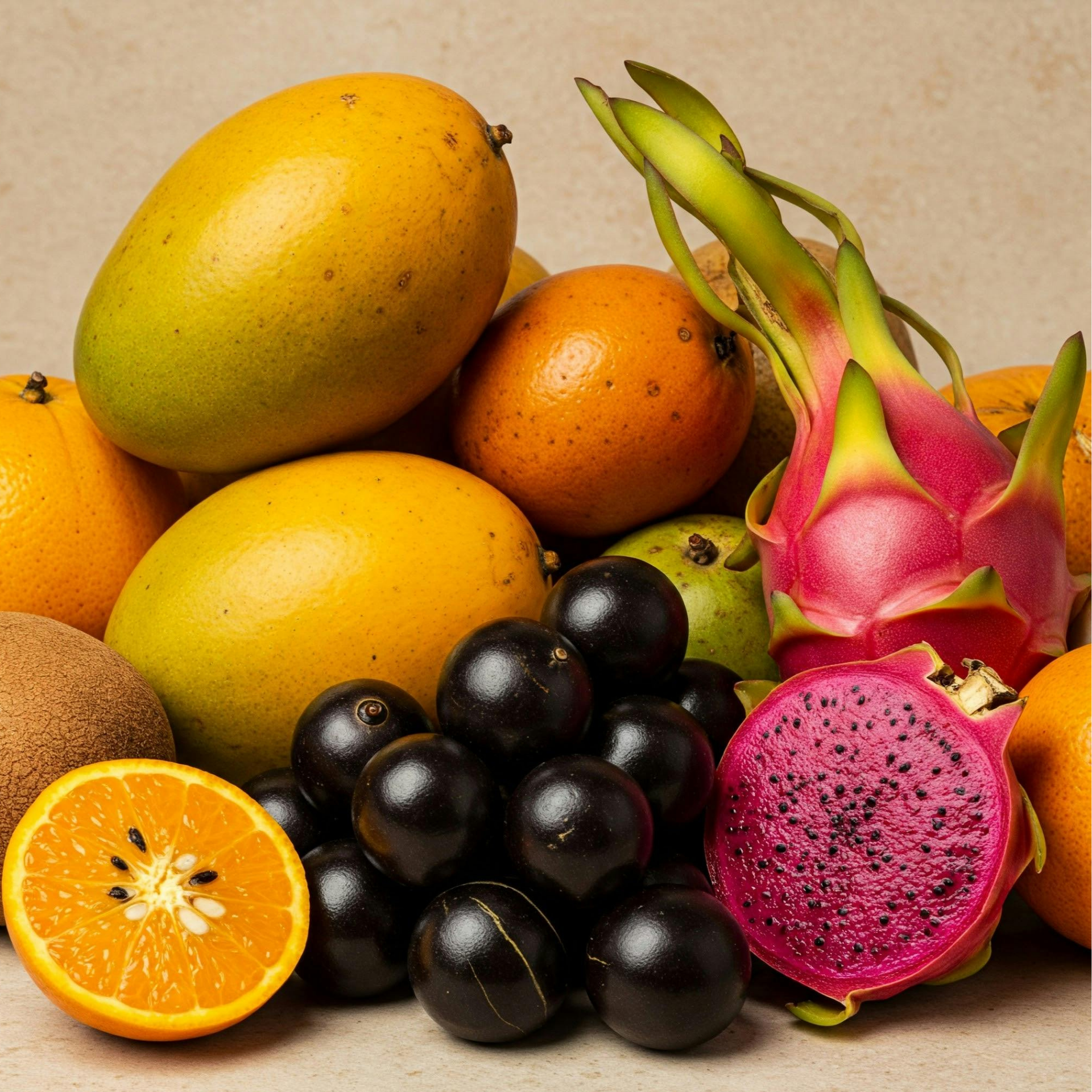 Cesta Mixta de Fruta Tropical - Frutas Pérez Baena